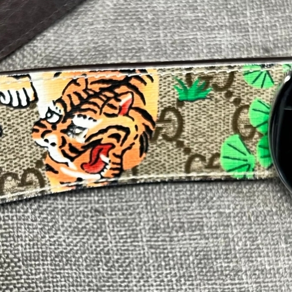 Gucci | Accessories | Mens Authentic Gucci Tiger Belt Size 936 | Poshmark